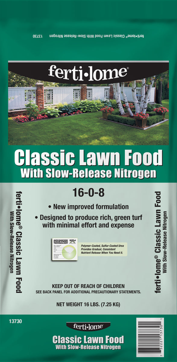 Classic Lawn Food 16-0-8 (16 lbs.) – Green Thumb Nursery